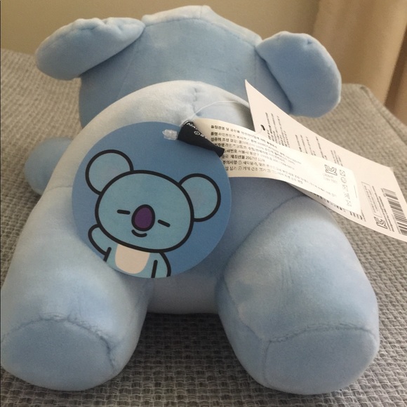 bt21 | Toys | Nwt Bts Bt2 Koya Koala Blue Big Plush Stuffed | Poshmark